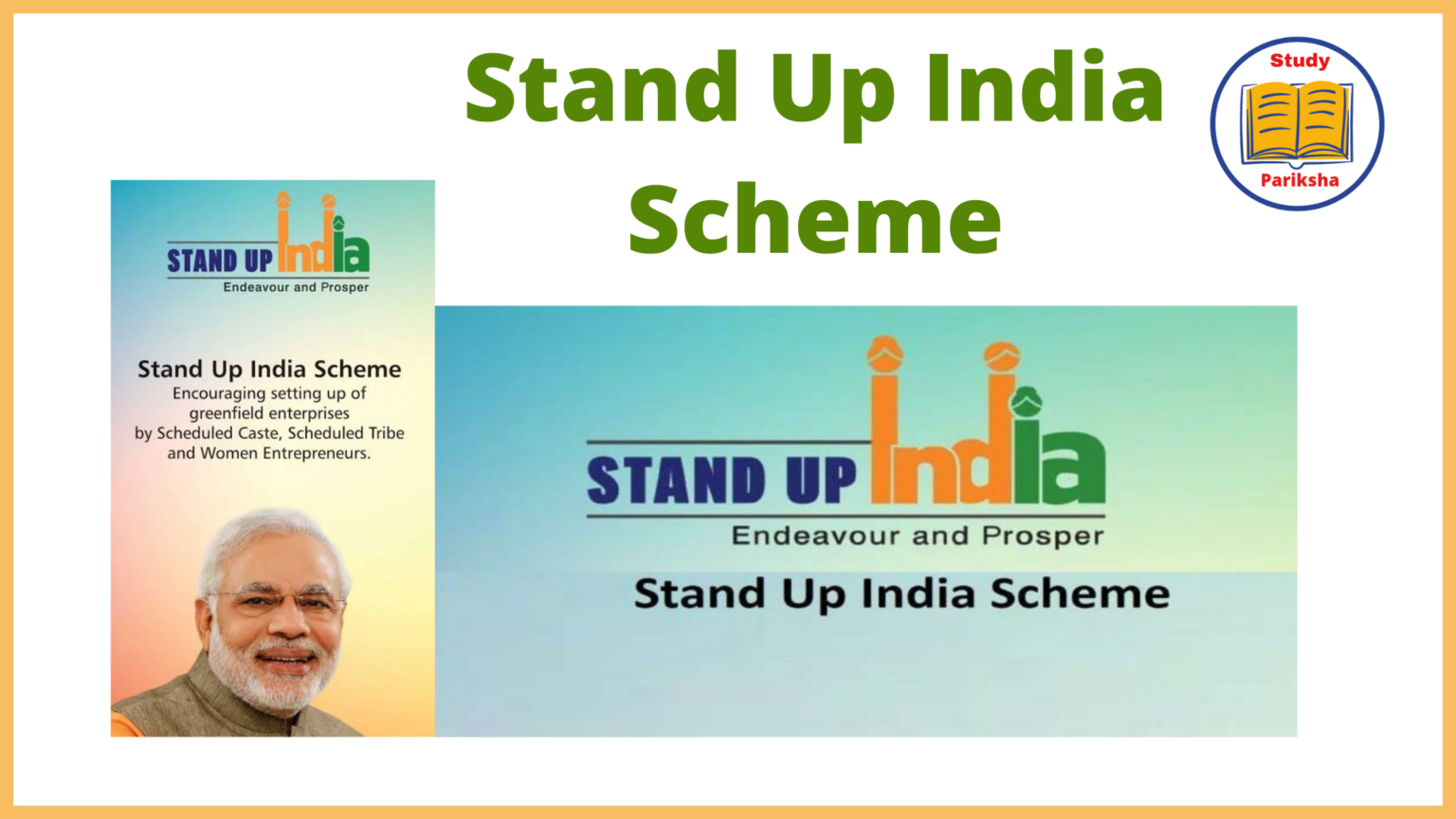 Important Stand-Up India Scheme UPSC 2026 - Study Pariksha